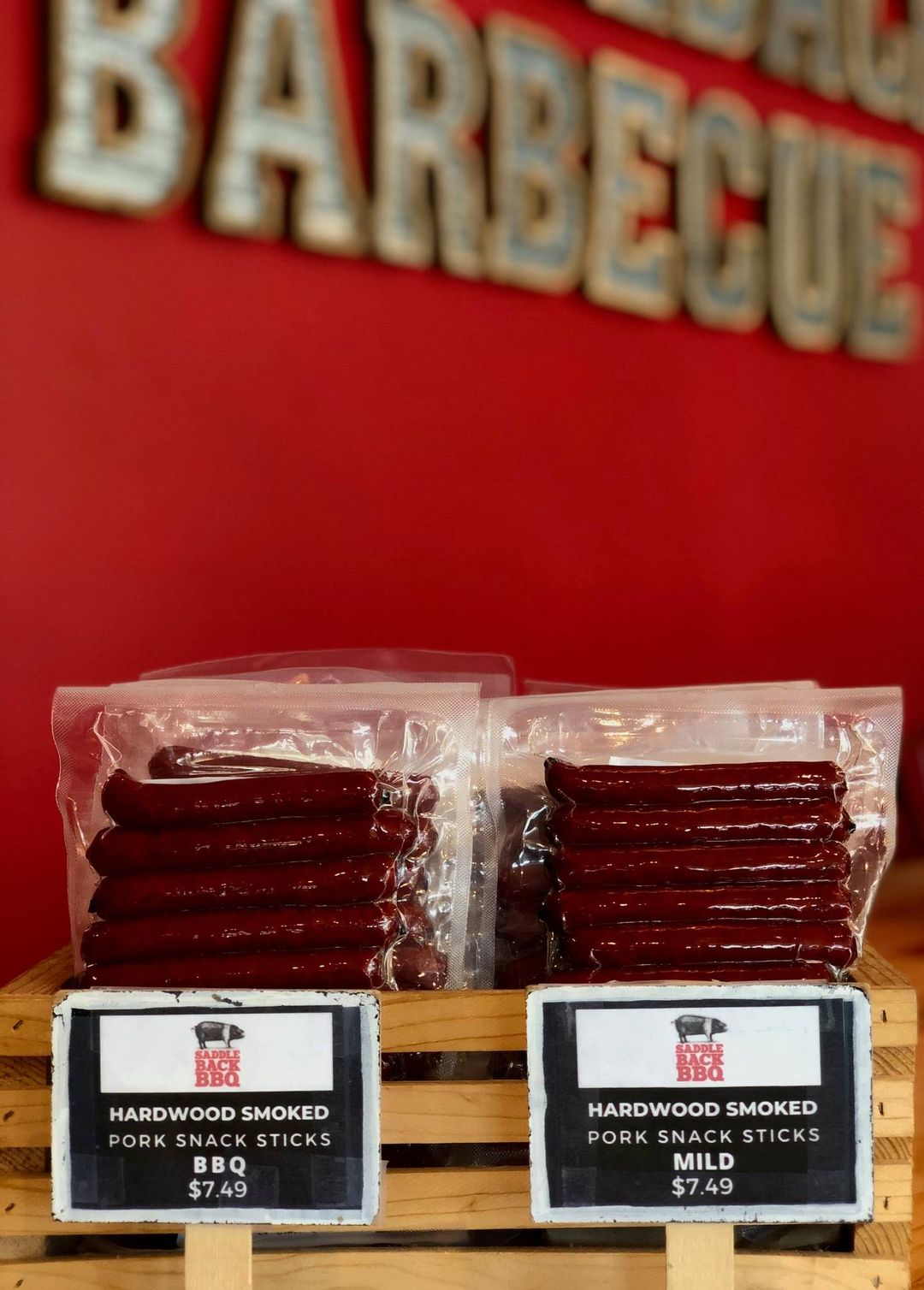 Pork Snack Sticks – Saddleback BBQ